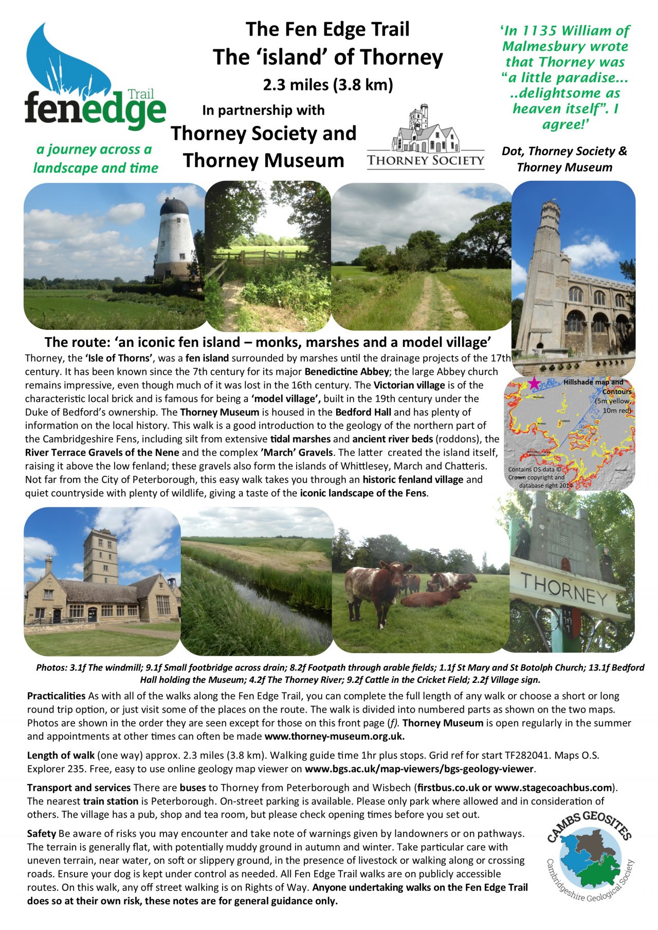 Thorney Walk Guide | Fen Edge Trail